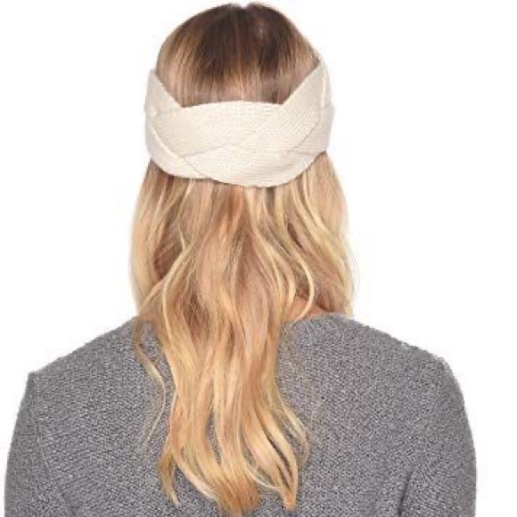 UGG | Accessories | Ugg Australia Ivory Braided Headband New | Poshmark